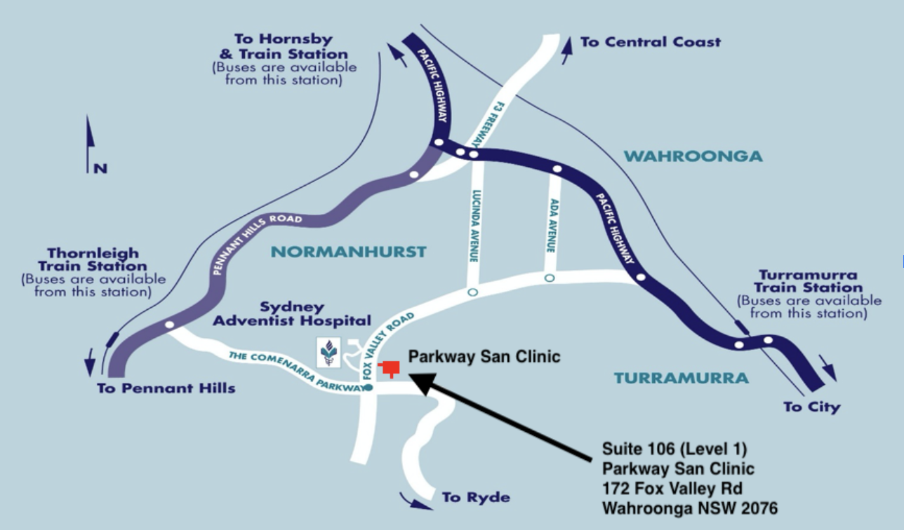 Location — Sydney Heart